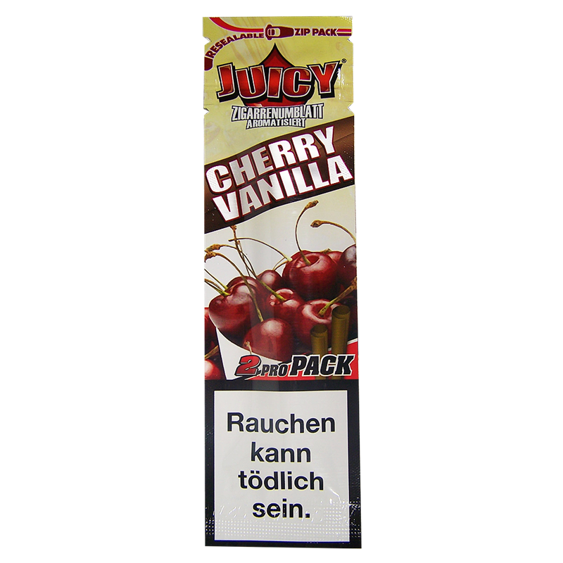 Juicy Blunt - Cherry Vanilla | Kiosklino- Online kiosque et Chicha shop